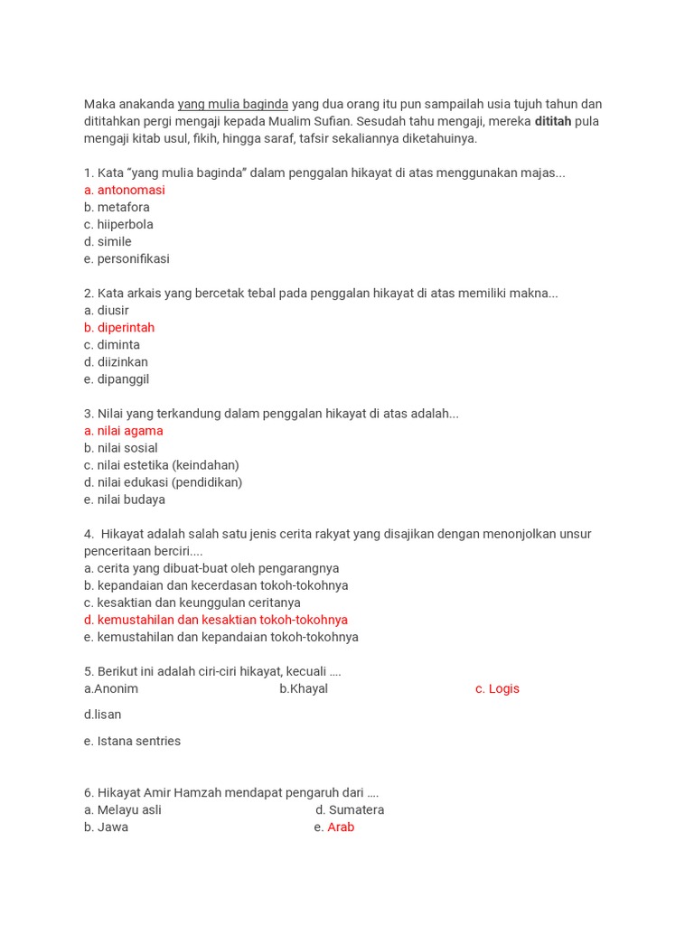 Resti Dwi Handayani - Hikayat | PDF