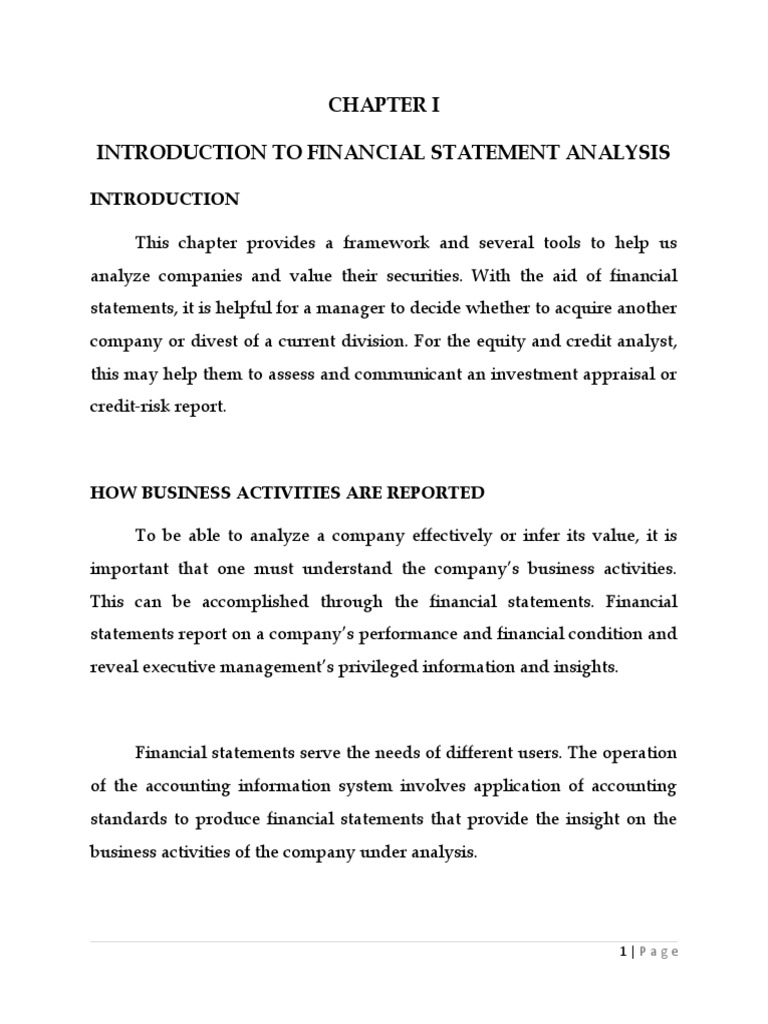 Understanding Financial Statements | Download Free PDF | Retained ...