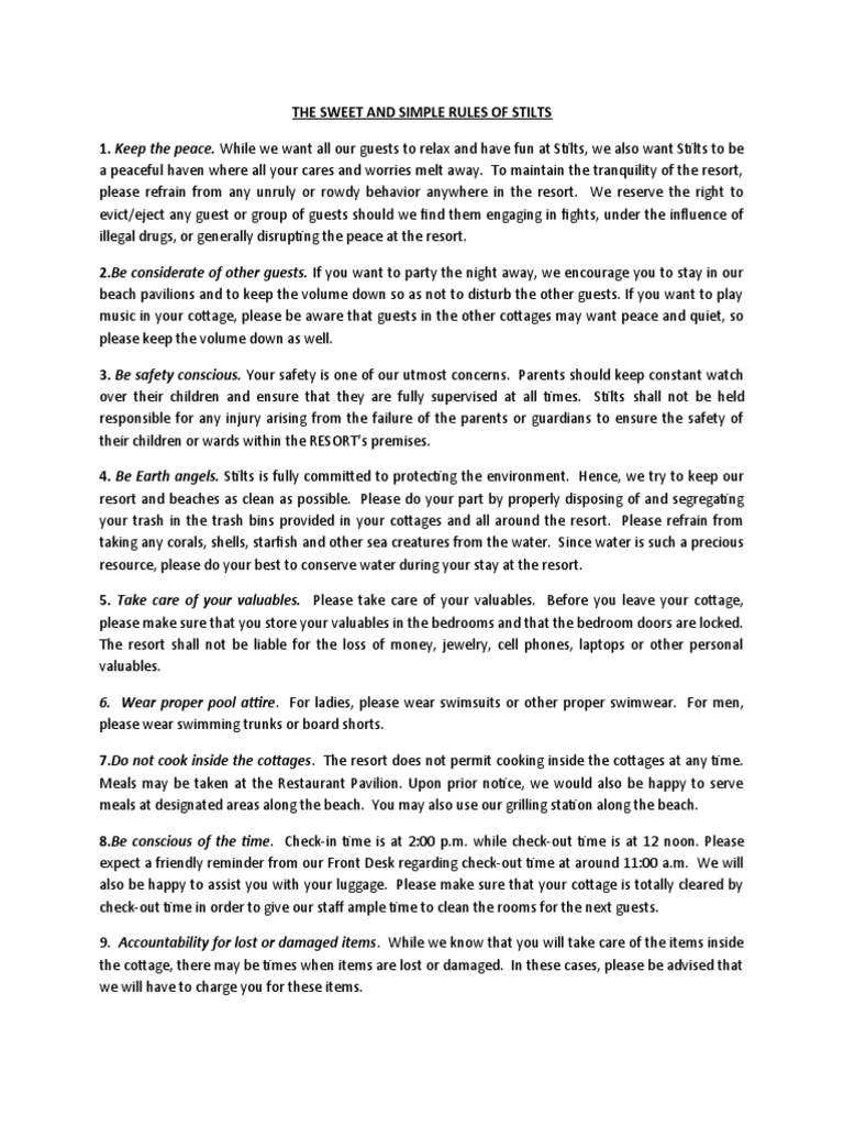 Wear Proper Pool Attire. For Ladies, Please Wear Swimsuits or Other ...