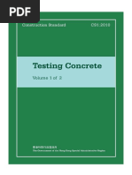 CS1 2010 Hongkong | PDF | Concrete | Reinforced Concrete