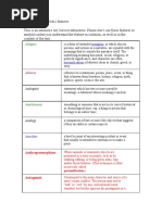 Aesthetic Features & Stylistic Devices | PDF