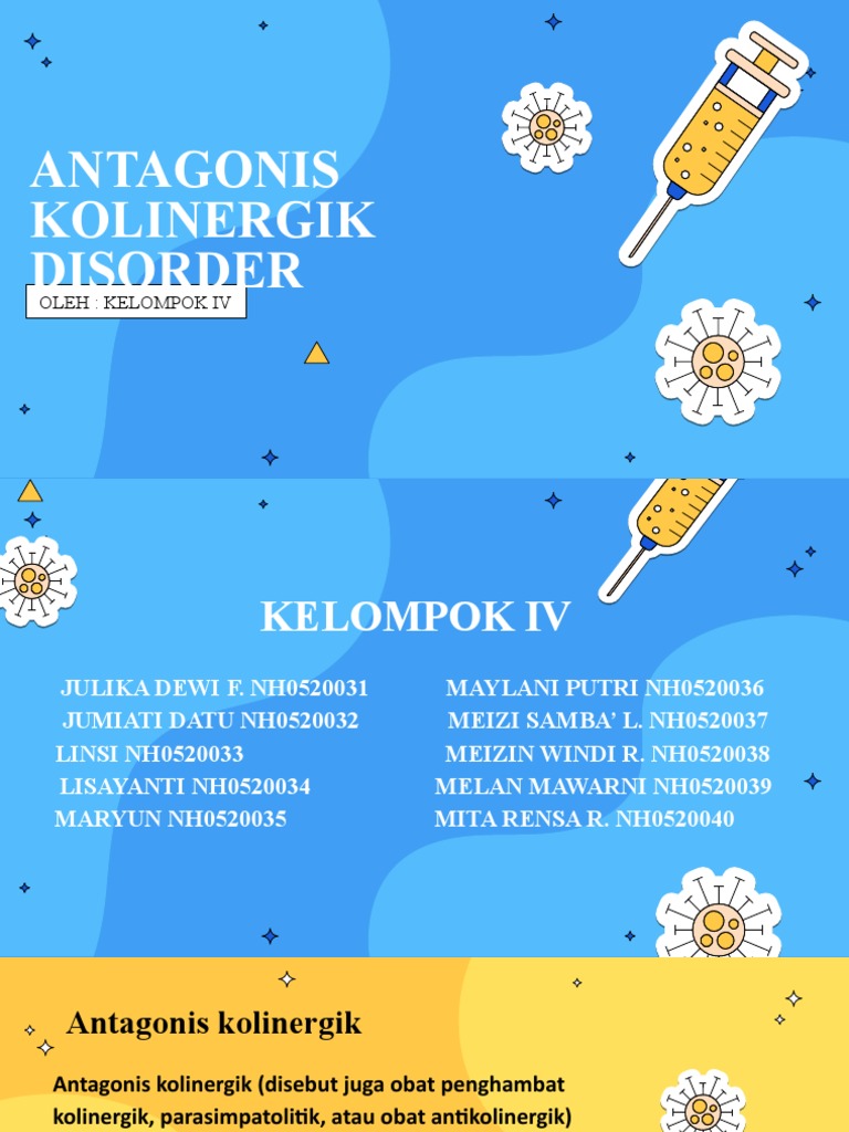 Antagonis Kolinergik: Panduan Obat | PDF | Kesehatan Holistik