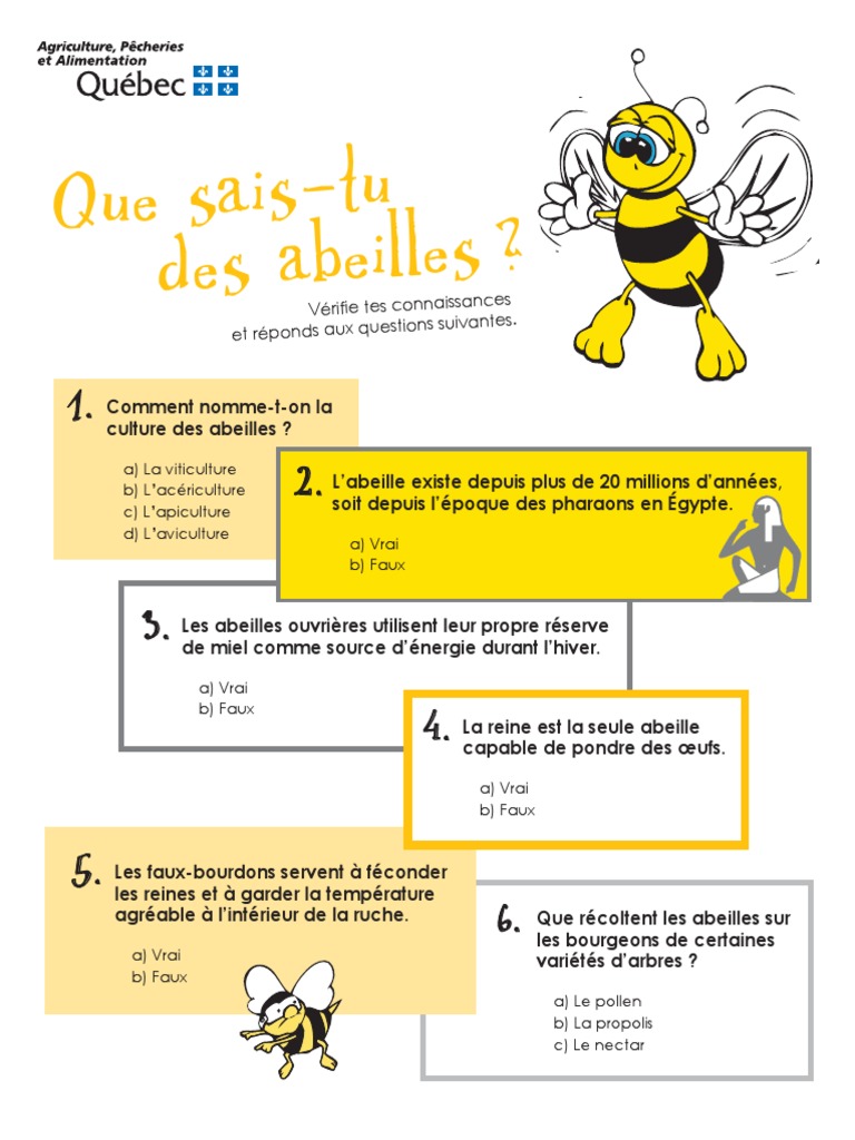 Abeille | PDF | Apis (insecte) | Apiculture