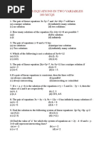 Set Theory Problems With Answers | PDF | Empty Set | Numbers