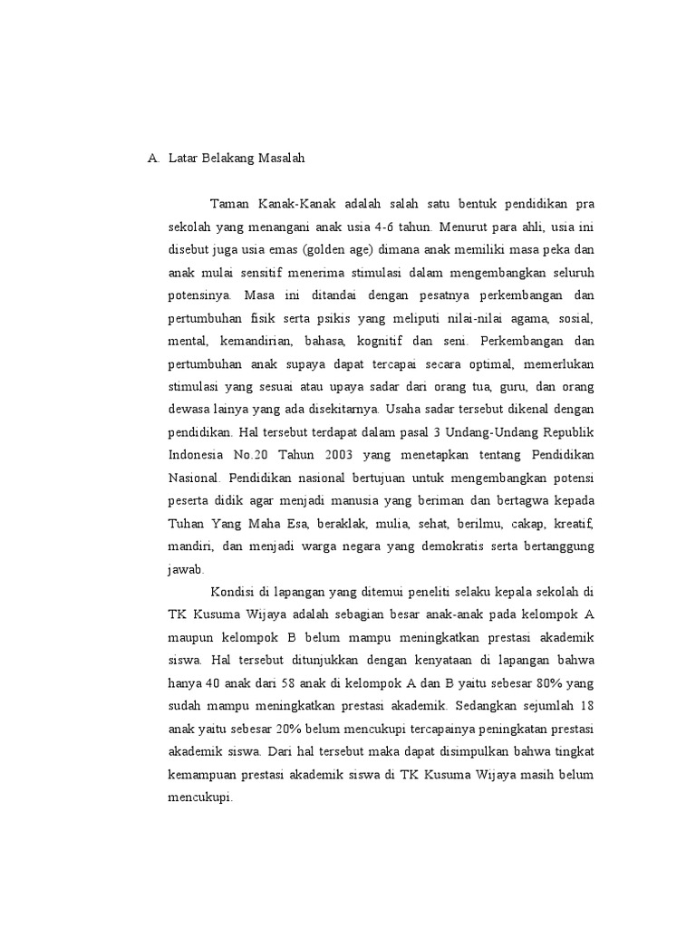 Laporan Singkat Praktik Baik | PDF