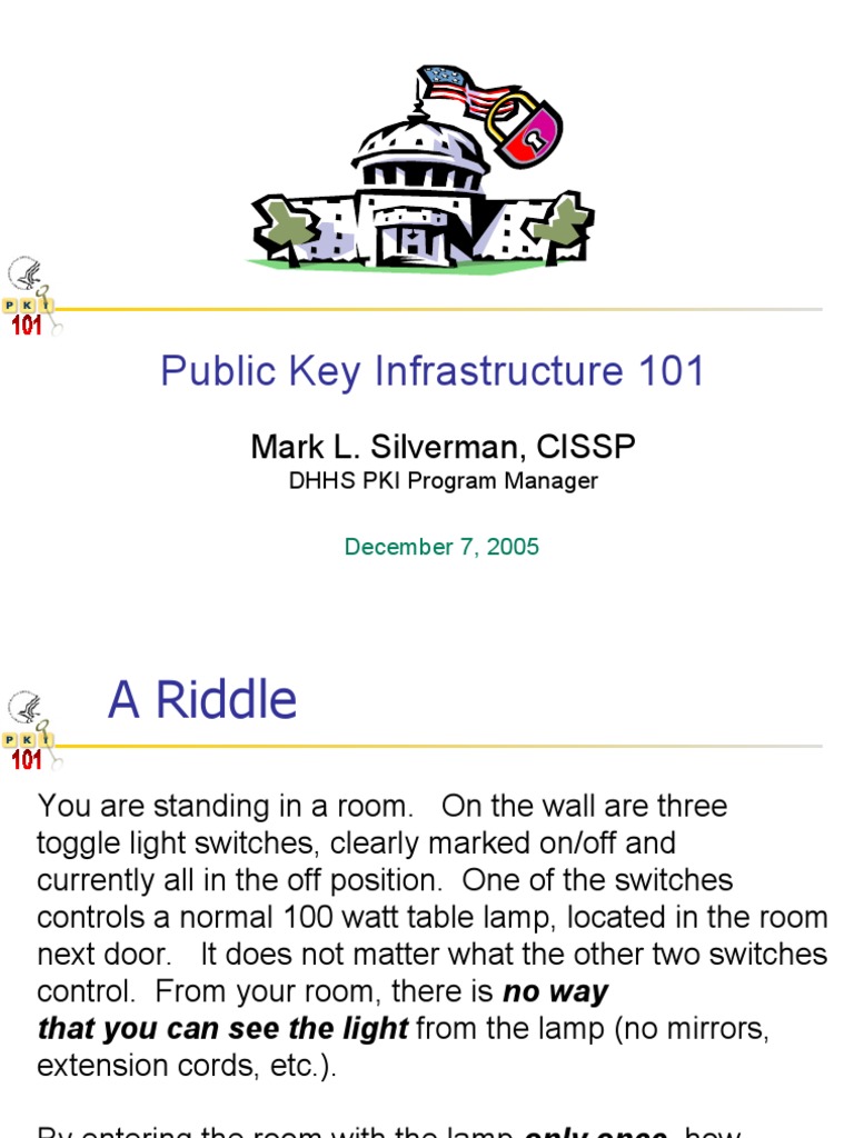 Public Key Infrastructure 101 | PDF | Public Key Certificate | Public ...