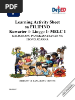Filipino 7 - Q4 Module 2 | PDF