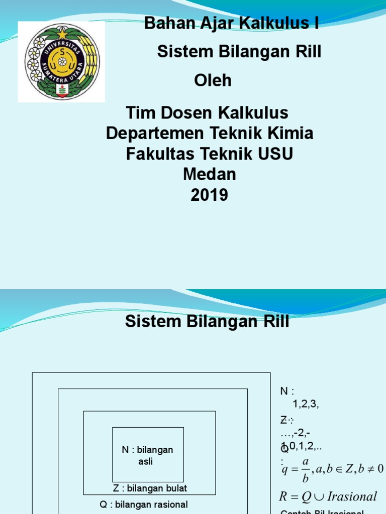 Sistem Bilangan Riil | PDF
