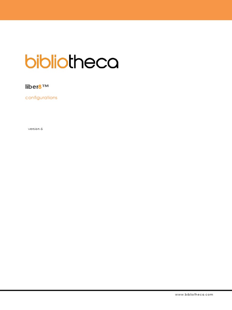 Liber8 Configurations v6 | Download Free PDF | Port (Computer ...