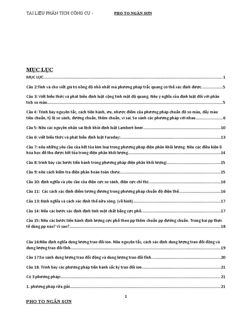 tài liệu PTCC | PDF