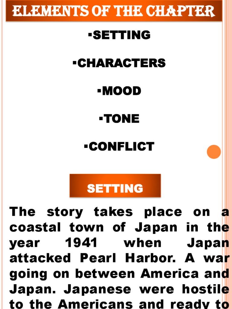 Setting Characters Mood Tone Conflict | PDF