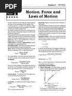 CBSE Class 9 Physics Worksheet - Force and Laws of Motion | PDF | Force ...