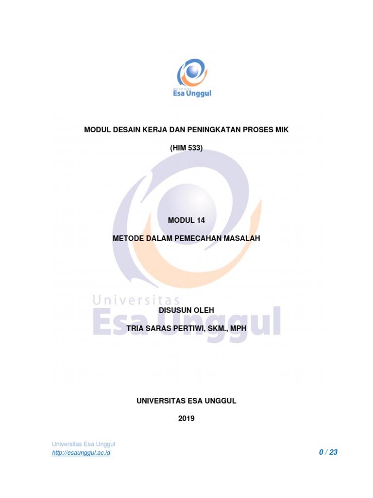 Modul 14 | PDF