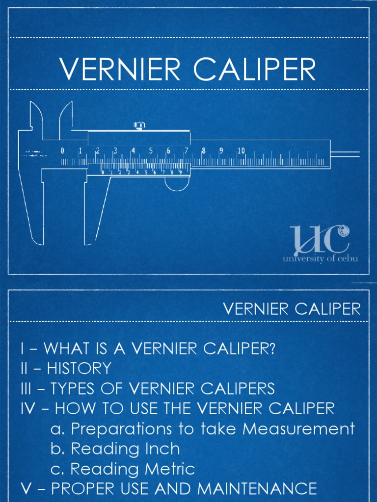 Vernier Caliper | PDF | Tools
