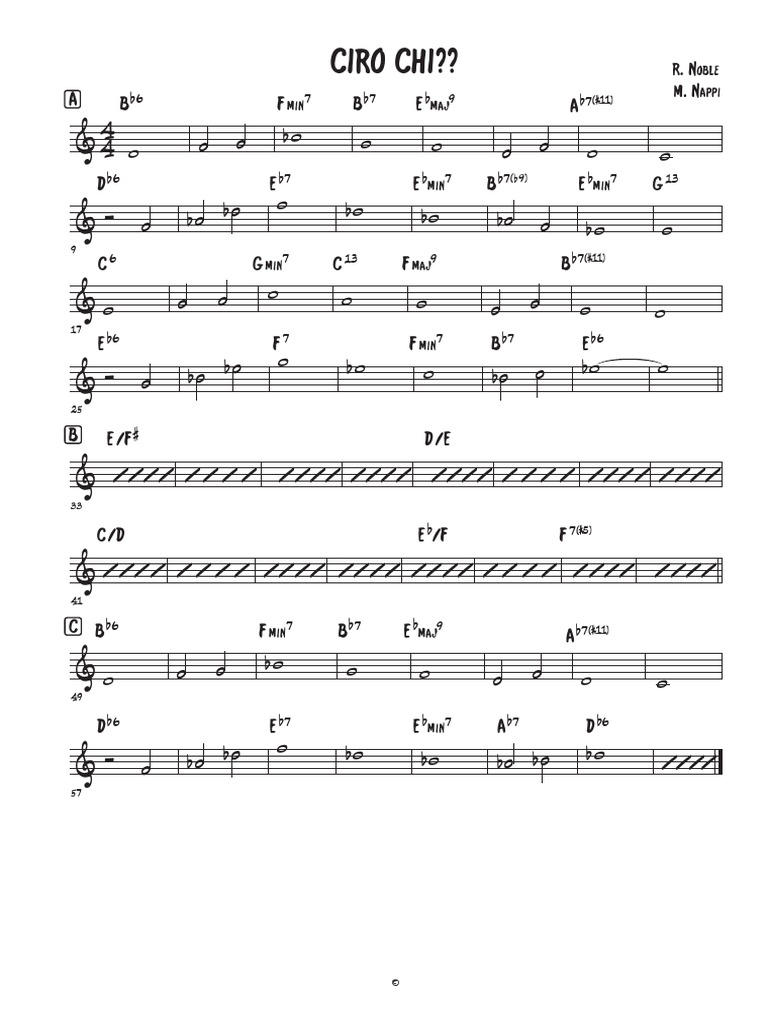 Cherokee - SCORE | PDF