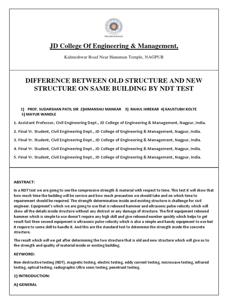 Difference BETWEEN OLD STRUCTURE AND NEW STRUCTURE ON SAME BUILDING ...