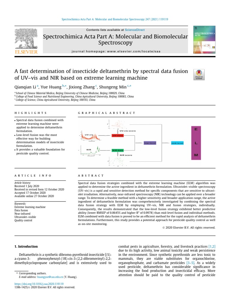 2021 - Li - A Fast Determination of Insecticide Deltamethrin by ...