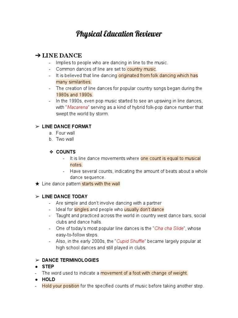 A Comprehensive Review of Line Dancing, Retro Dancing, Folk Dancing ...