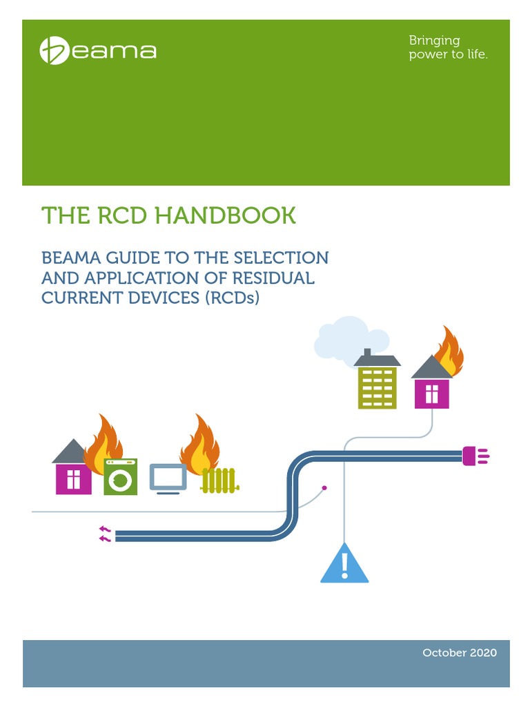 The Rcd Handbook Beama Guide To The Selection And Application Of