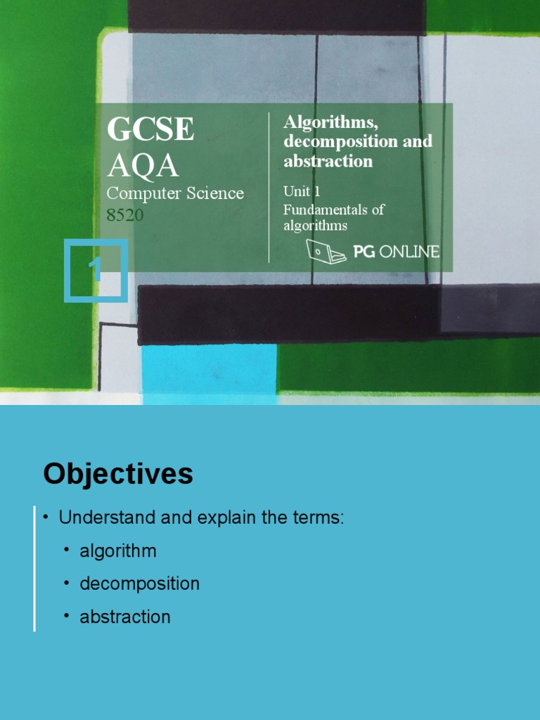 L1 Algorithms, Decomposition and Abstraction | PDF | Algorithms | License