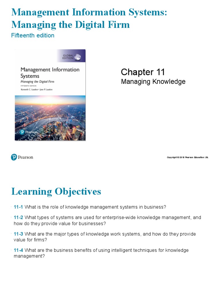 Management Information Systems: Managing The Digital Firm: Fifteenth ...