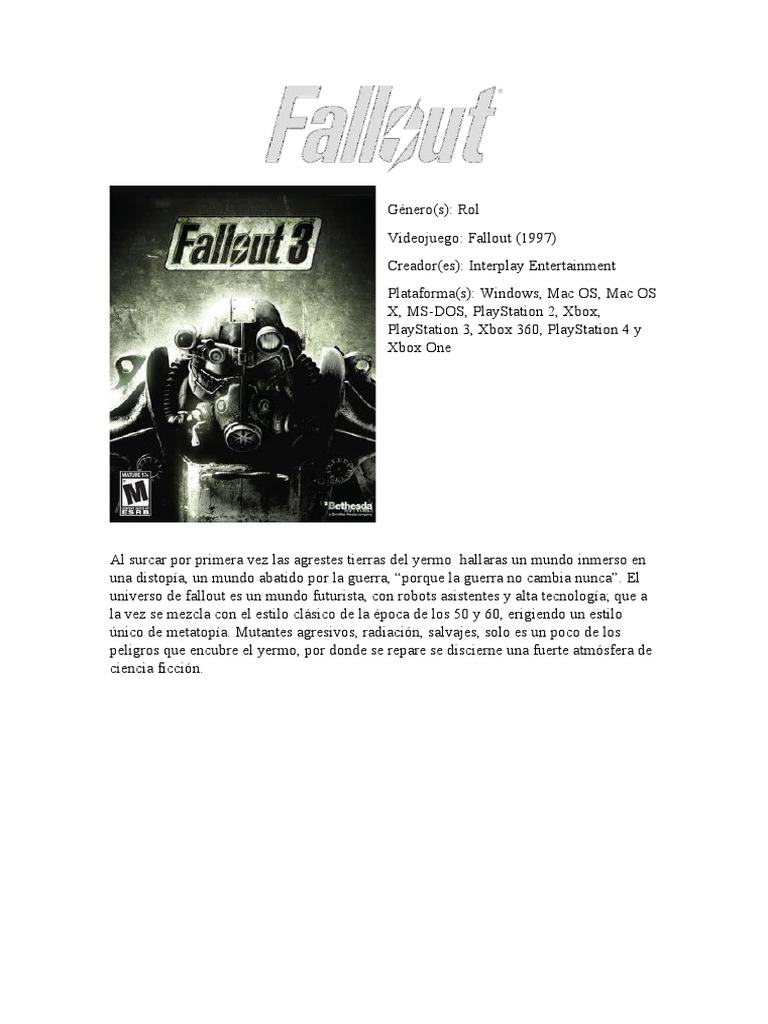 Fallout | PDF