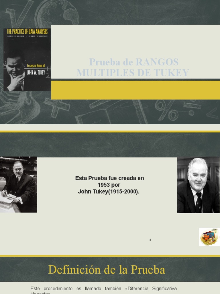 Prueba de Tukey | Descargar gratis PDF | Análisis de variación | Teoría ...
