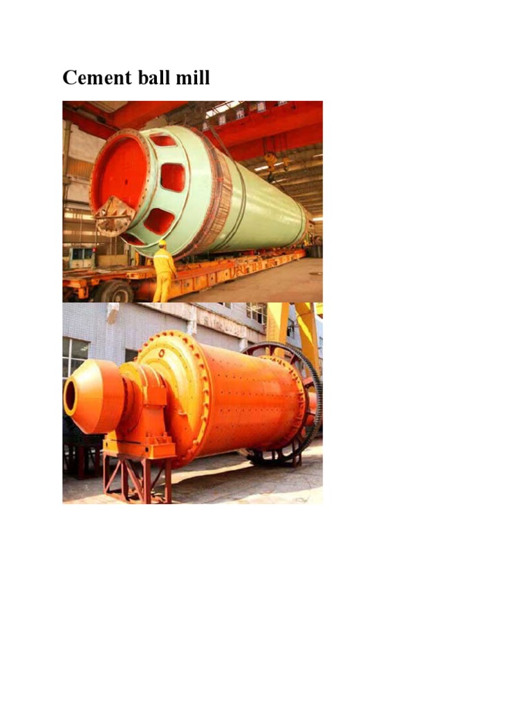 Brief About Ball Mill | PDF | Mill (Grinding) | Cement