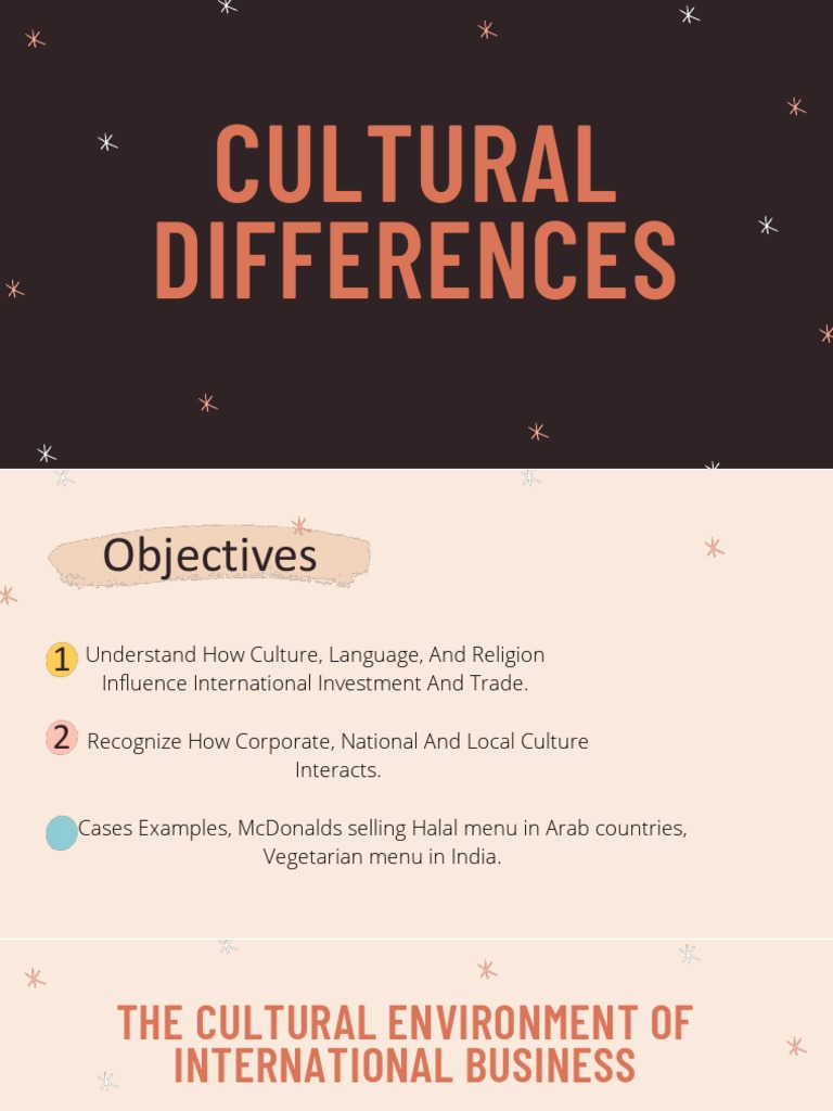 International Business Culture Guide | PDF | Nonverbal Communication ...