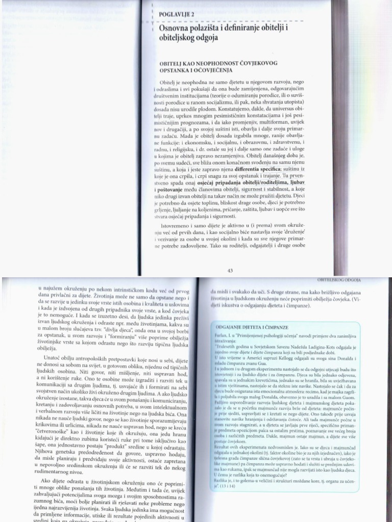 Obiteljska-Obavezna Literatura | PDF