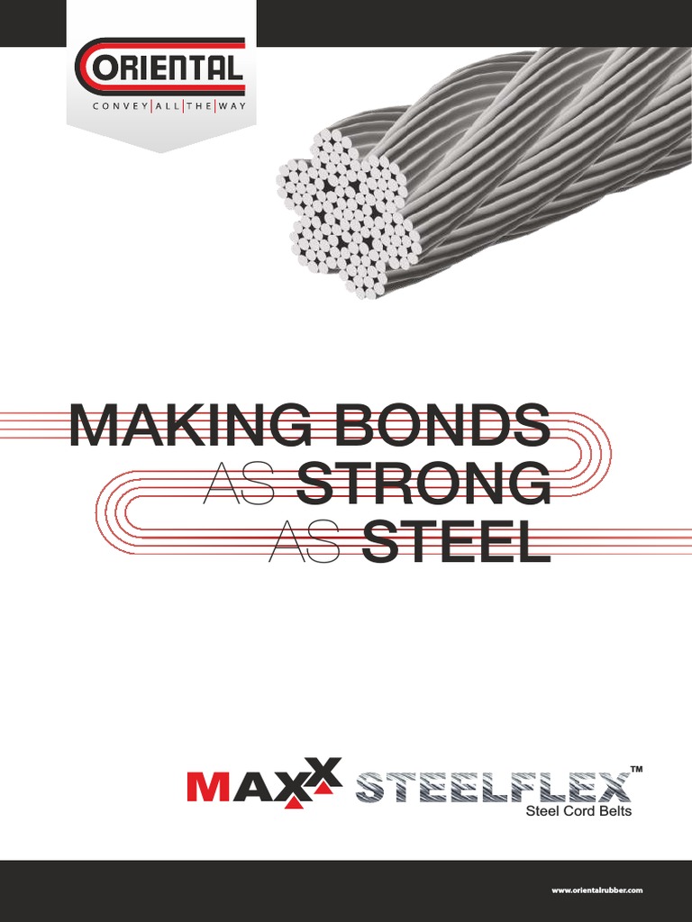 Maxx Steelflex Steel Cord Belts | PDF | Belt (Mechanical) | Materials