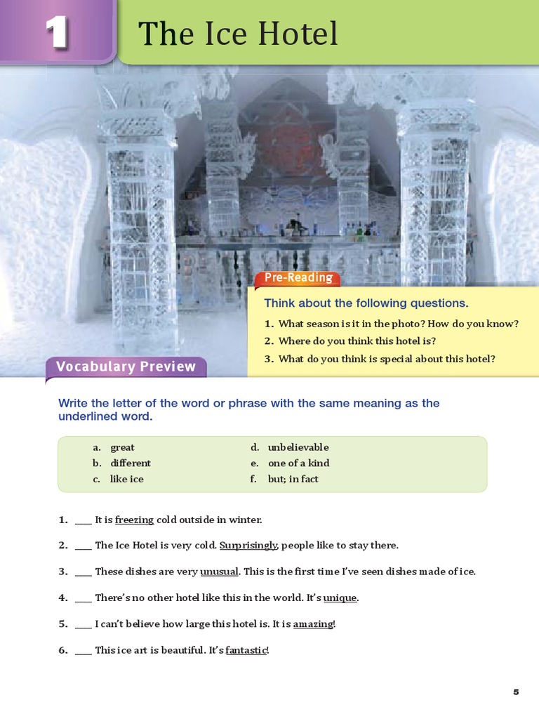 Vocabulary Preview: Think About The Following Questions | PDF
