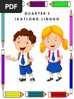 Letrang Ii Kindergarten Worksheets | PDF