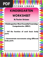 Bilang Anim Worksheets | PDF
