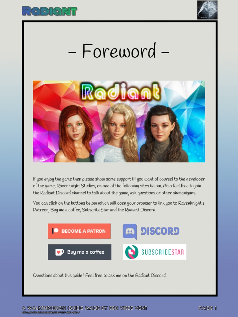 Radiant Quick Walkthrough | PDF