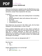 AWAM Walkthrough 0.115 | PDF | Clothing