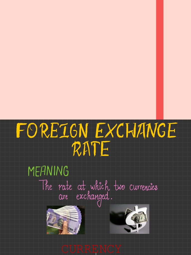 Currency Exchange Rates: Types and Functions | PDF | Foreign Exchange ...