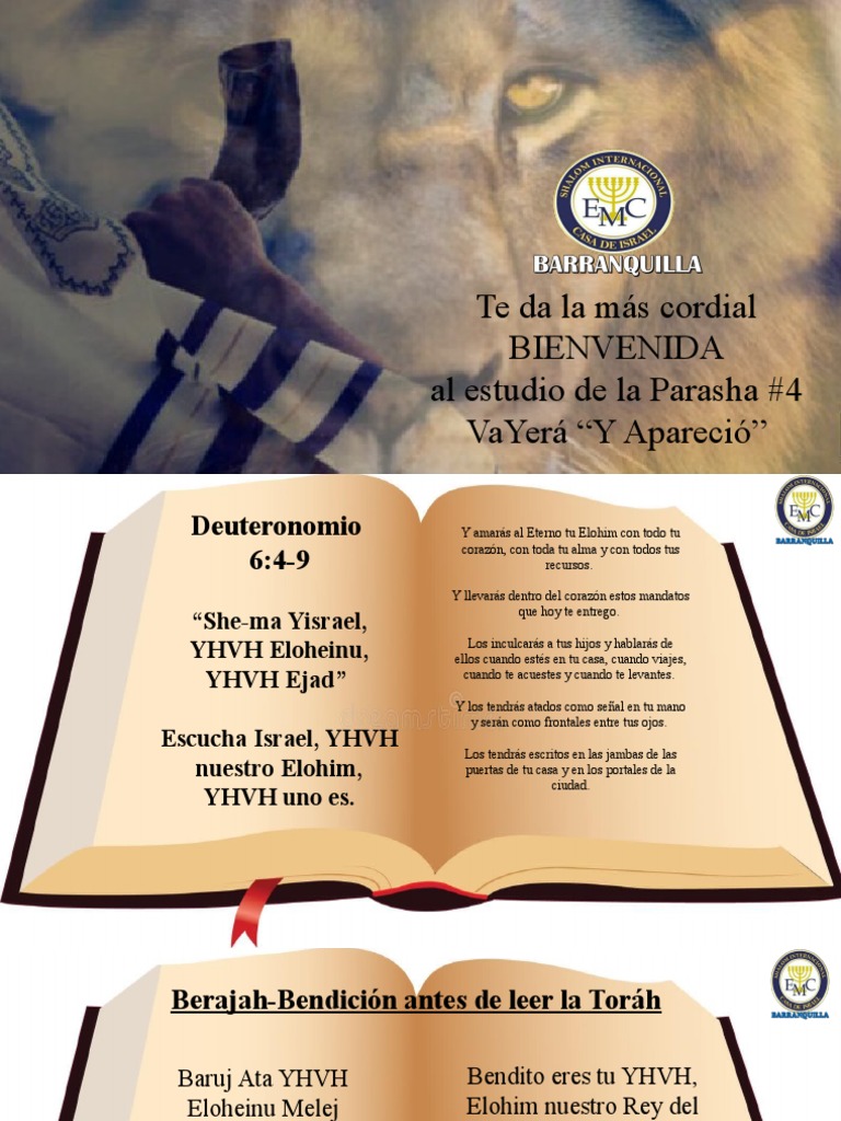 Parasha 4 - Vayera | PDF | Abrahán | Sarah