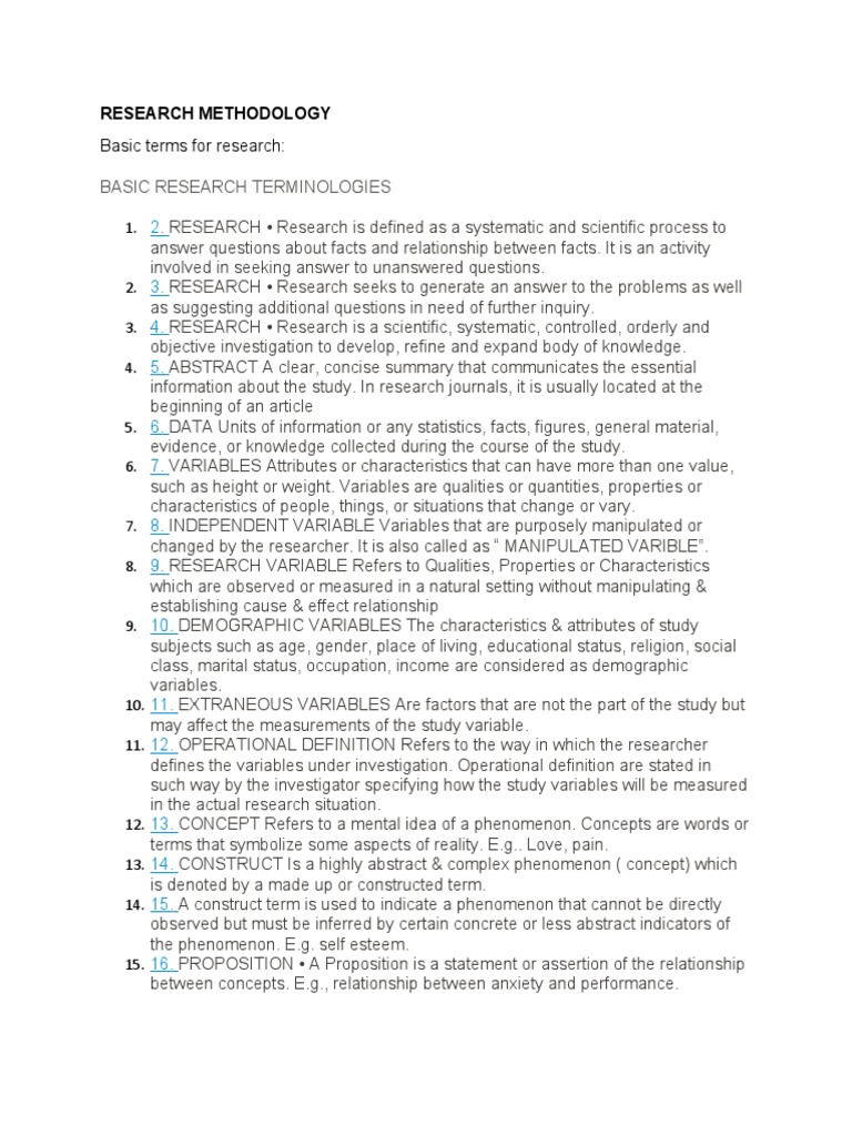 Research Methodology | PDF | Survey Methodology | Sampling (Statistics)