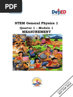 GENERAL PHYSICS 1 Module 1 Q1 | PDF | Multiplication | Numbers