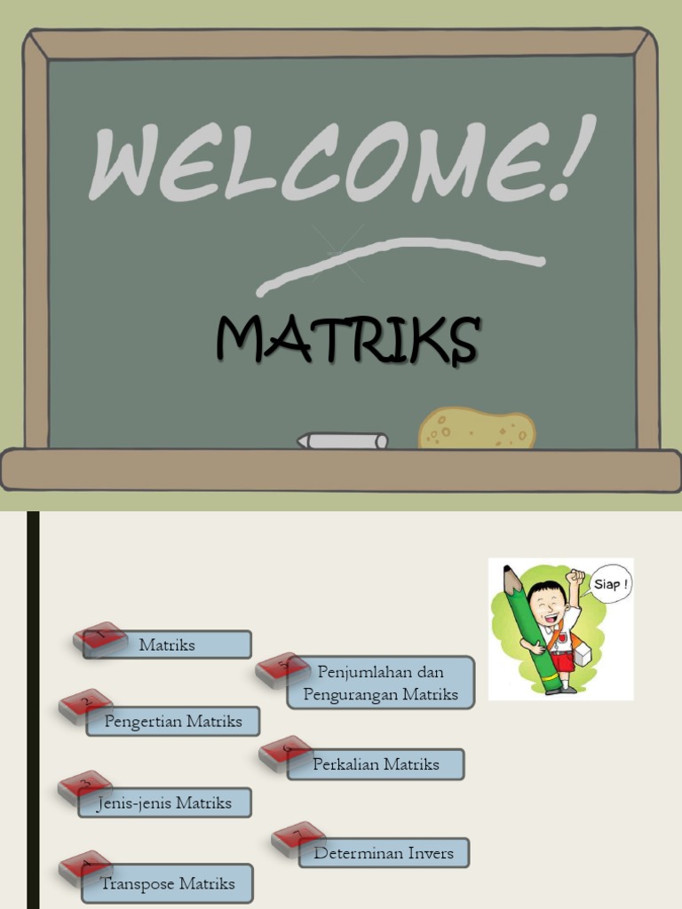 Panduan Lengkap Matriks dan Operasinya | PDF | Metode & Bahan Ajar