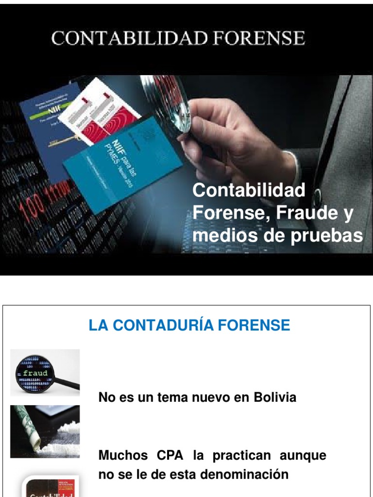 Contabilidad Forense | PDF | Auditoría | Contabilidad