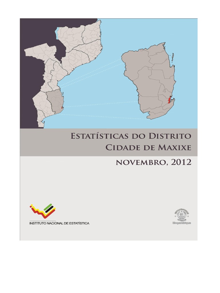 Estatisticas Do Distrito de Cidade Da Maxixe | PDF | Pesquisa de ...