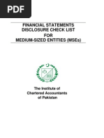 IFRS For SME 2015 Disclosure Checklist | PDF | Fair Value | Financial ...