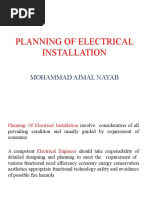 Electrical Installation Design Procedure | PDF | Transformer | Insulator (Electricity)