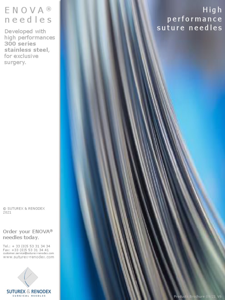 High Performance Suture Needles | PDF | Surgical Suture | Building ...