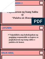 ESP 6 Q2 Module 1 - v3 | PDF