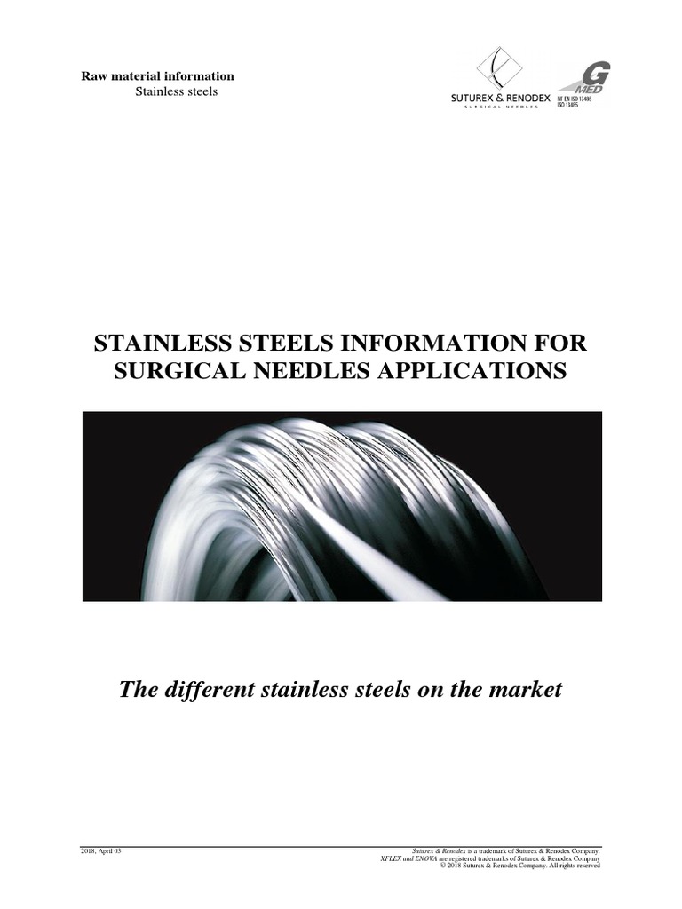 Stainless Steels Information | PDF | Stainless Steel | Steel
