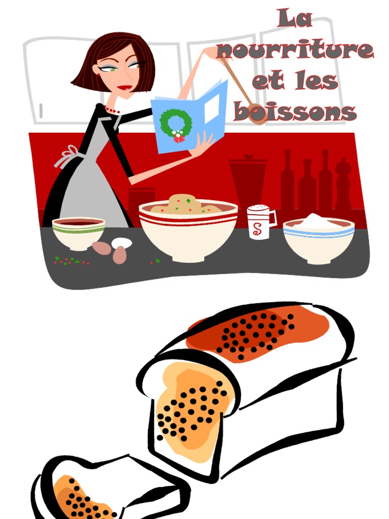 Nourriture Et Boissons Activites Ludiques Liste de Vocabulaire - 39246 ...