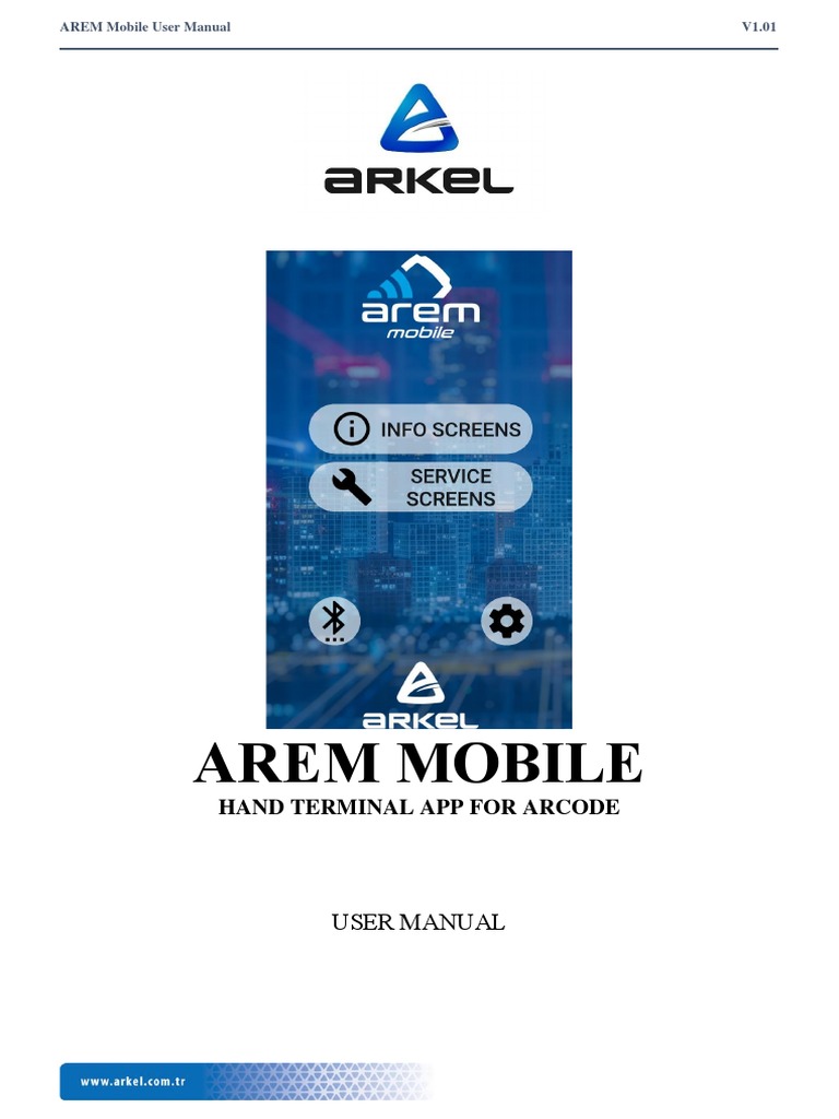 Arem Mobile User Manual V1.01 | PDF | Mobile App | Bluetooth